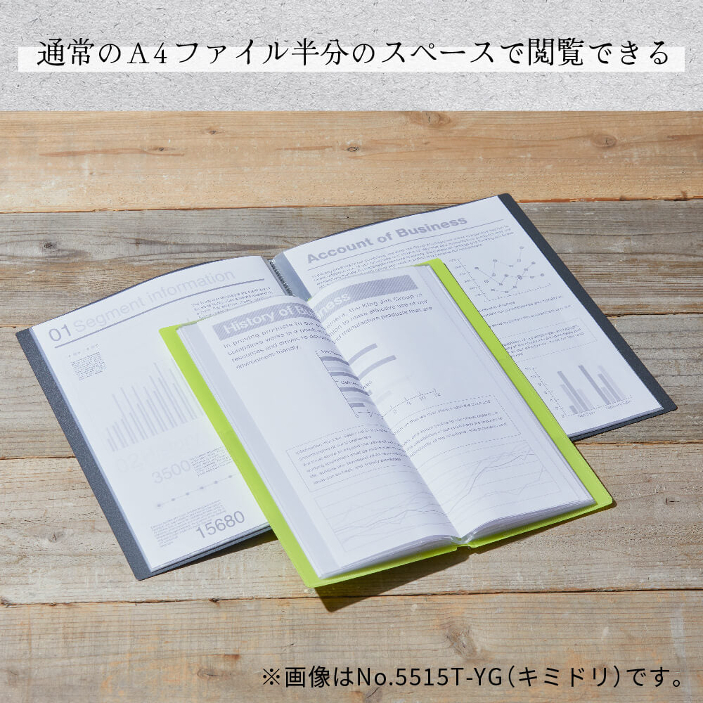 スリムにつかえるクリアーファイル Hosso｜キングジム公式オンラインストア - キングジム公式オンラインストア