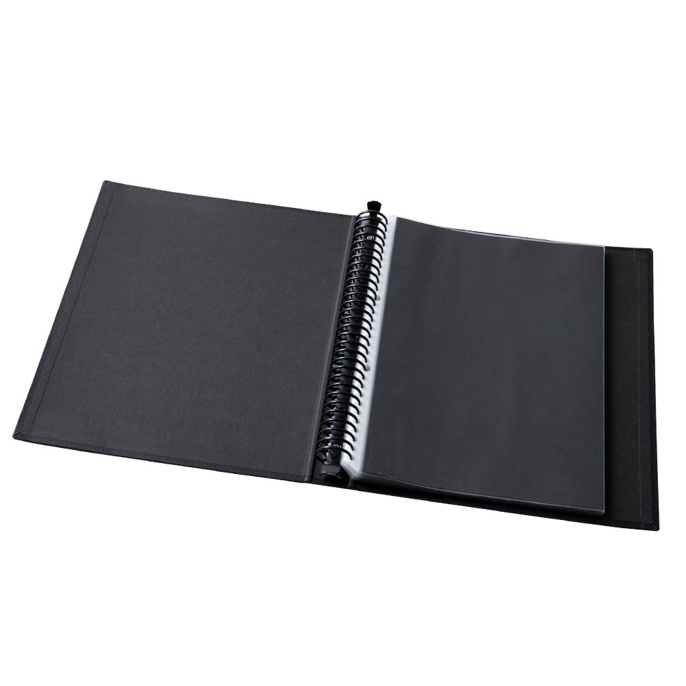 MONOCHROME（モノクローム） A4S-30穴 クリア―ファイル差し替え式｜キングジム公式ストア - キングジム公式オンラインストア